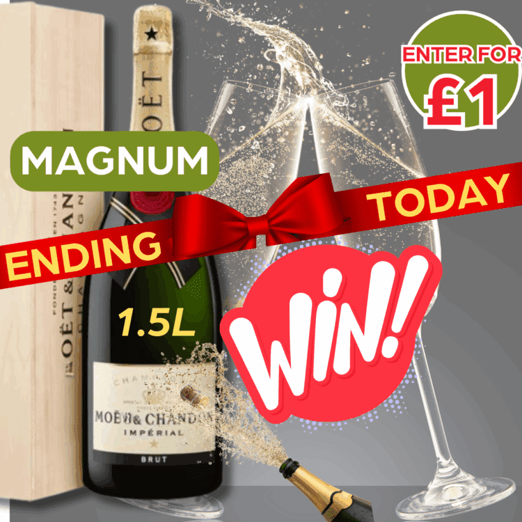 LIVEDRAW#15 WIN MOET & CHANDON ICONIC IMPERIAL BRUT MAGNUM SIZE ...